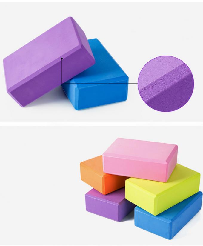 EVA Yoga Exercise Blocks Brick Sports Exercise Gym Foam Workout ...